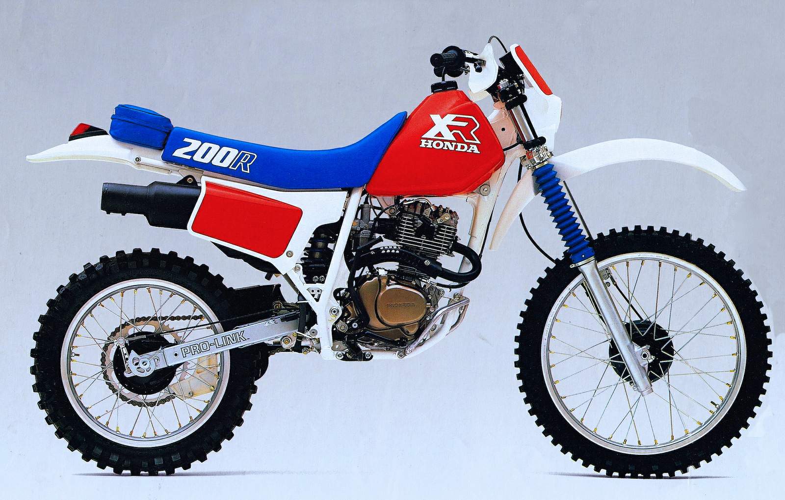 Honda XR 200R 1986 Technical Specifications